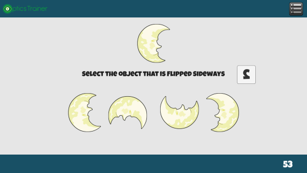 Optics Trainer Eye Tracking: Eye Exercises and Eye Training